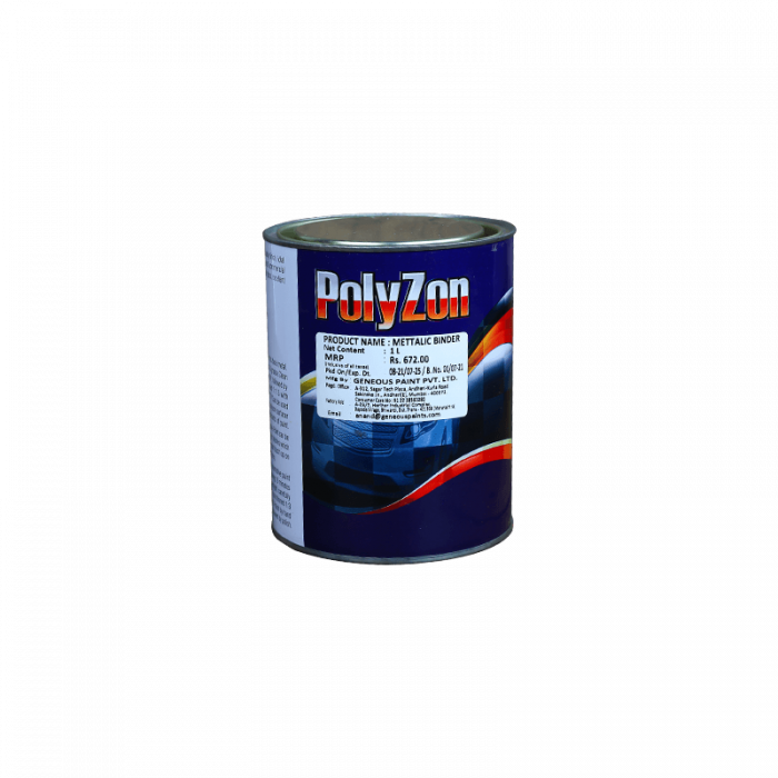 POLYZON METALIC BINDER – 1 LTR – Geneous Paints